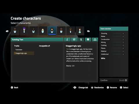 Rimworld character creator goes crazy!