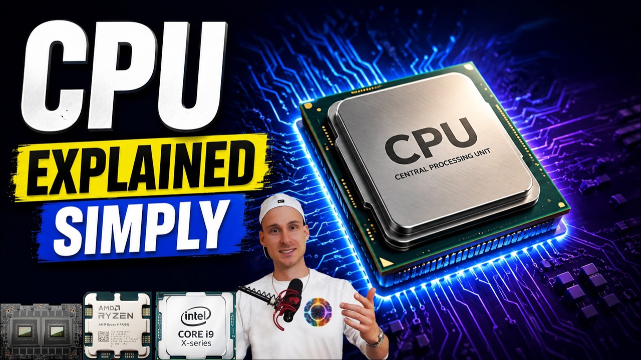 The CPU Explained Simply! (Central Processing Unit)
