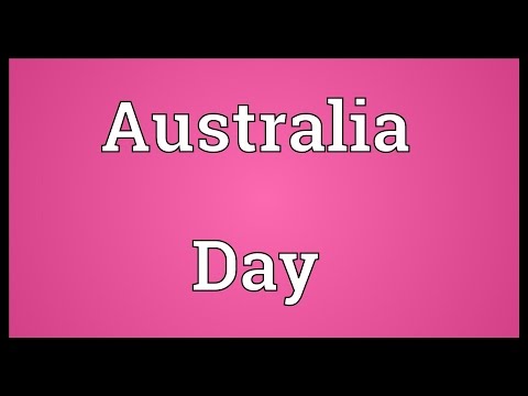 Australia Day Meaning