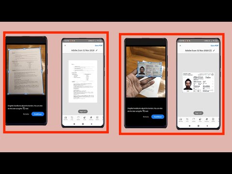 How to scan documents from mobile camera