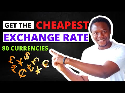 Get the CHEAPEST EXCHANGE RATE (NGN/USD/EUR/GHS/GBP....