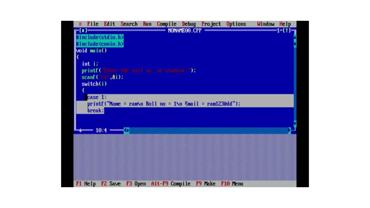 Student Record Management system in C || C Programming Language || Simple Program || Latex Project