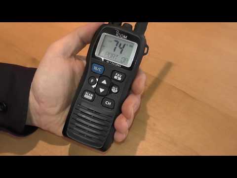 Introduction to the IC-M73EURO and IC-M73PLUS VHF Marine Transceivers