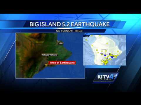 5.2-magnitude earthquake hits Big Island