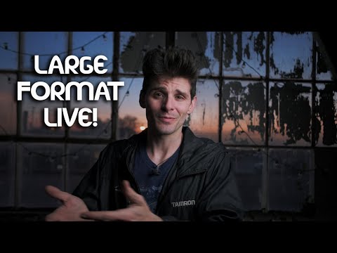 Large Format LIVE! Channel Announcements and Q&A.