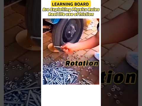 Friction, Rotation, force, circular motion, momentum and many more | Bro exploitting physics rules