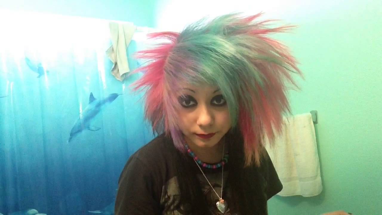 Spiky/Emo/Scene Hair Tutorial :D