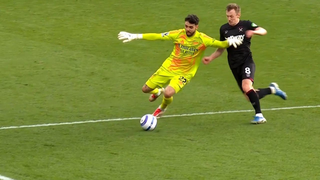 David Raya Craziest Moments & Saves 🧤