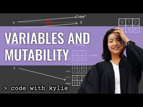 Variables and Mutable vs Immutable Data Types | Learning Python for Beginners | Code with Kylie #3