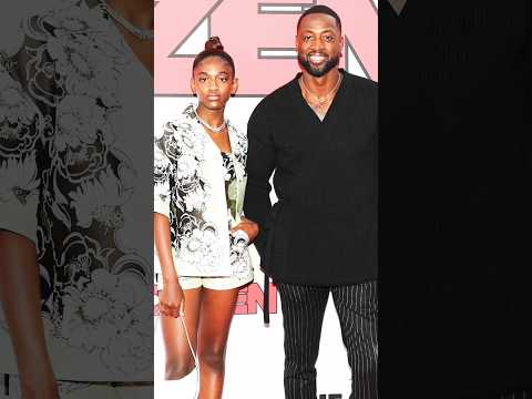 Dwyane Wade With Daughter Zaya Wade from Previous Relationship🥰#shorts#blacklove#couplegoals#viral