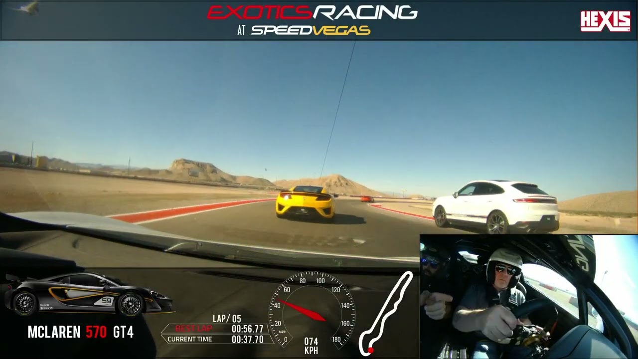 Exotics Racing - Las Vegas - McLaren GT4 (56:48 Lap)