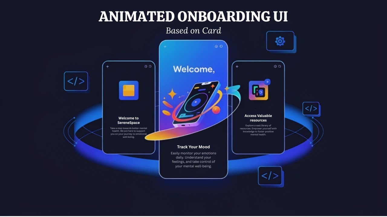 Create Stunning Animated Onboarding UI in React Native | Card-Based Transitions Tutorial