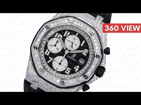 Audemars Piguet Royal Oak Offshore 42mm Diamond-Set Custom Watch 25940SK.OO.D002CA.01 (T4D)