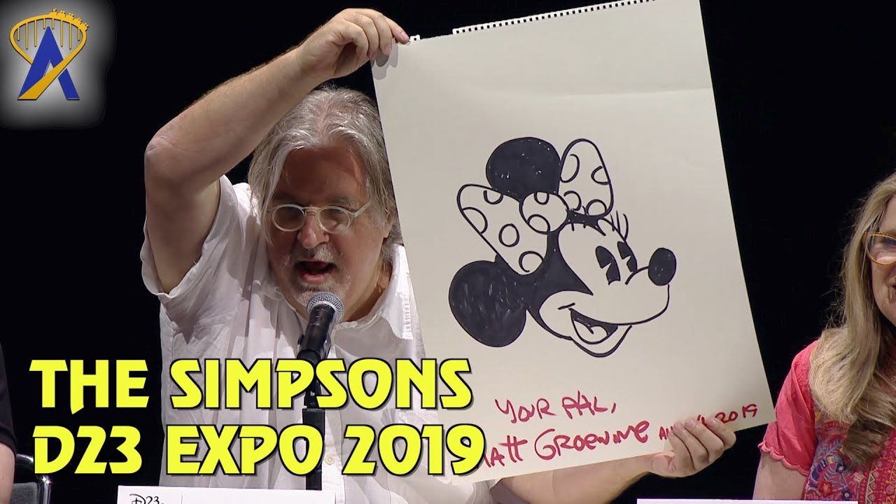 MyDisneyFix | The Simpsons Panel Highlights from Disney's D23 Expo 2019 ...