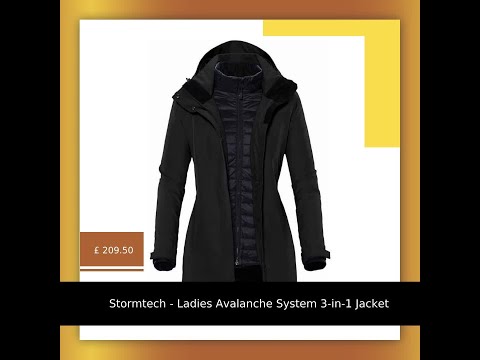 Stormtech - Ladies Avalanche System 3-in-1 Jacket