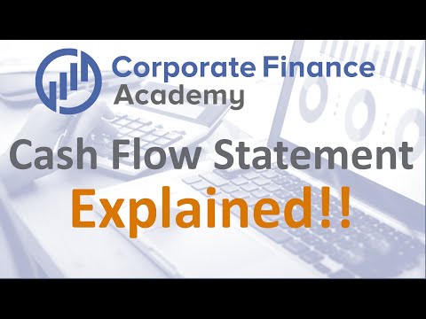 Cash Flow Statement Lesson - INTRO to the CASH FLOW STATEMENT