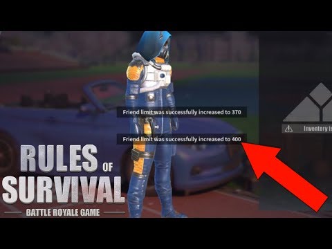 Rules of Survival - HOW TO GET 400 FRIENDS!