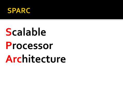 SPARC-full form