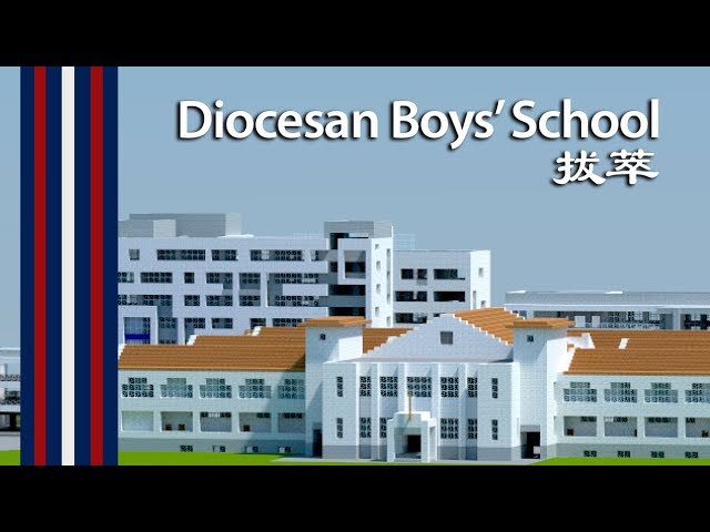 Diocesan Boys' School: Sports and Dormitory Complex Minecraft Map