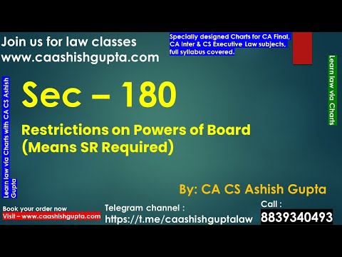 Sec 180 of Companies Act, 2013 V.V.VIMP Section