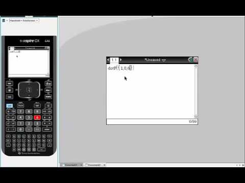 Dot Product and Cross Product