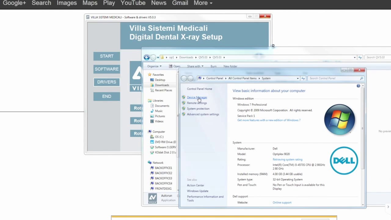 Installing Quick Vision and VideoGraph sensor