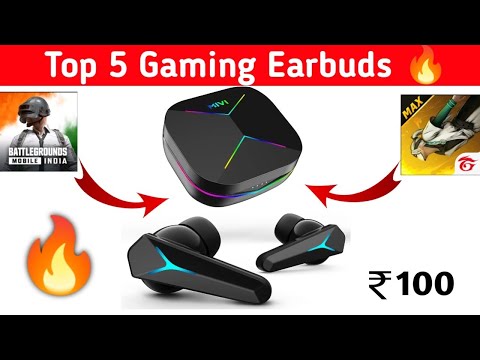 Top 5 Bluetooth Tws Earbuds For Gaming With 40MS 🔥