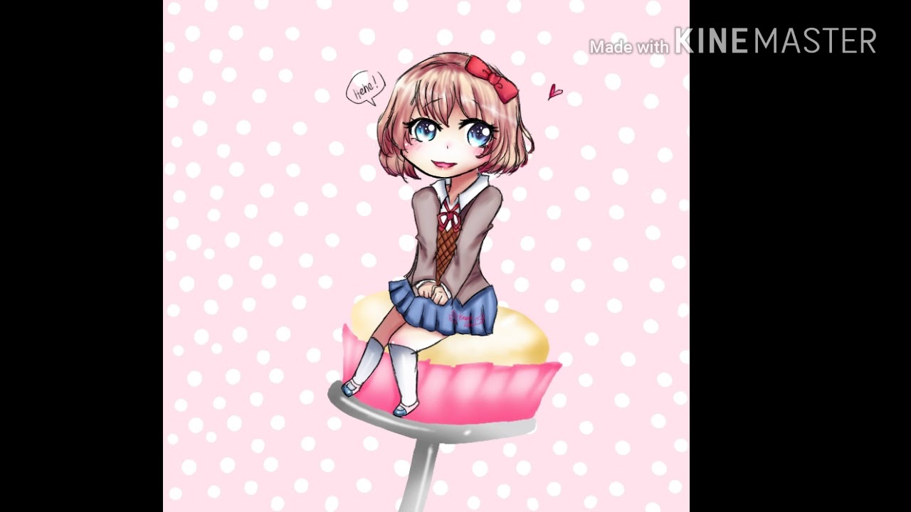 Chibi Sayori [Speed Paint]