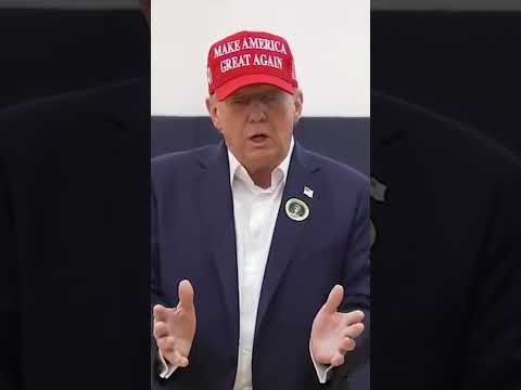 Trump says 2024 election "won't even be close" | Election Day 2024