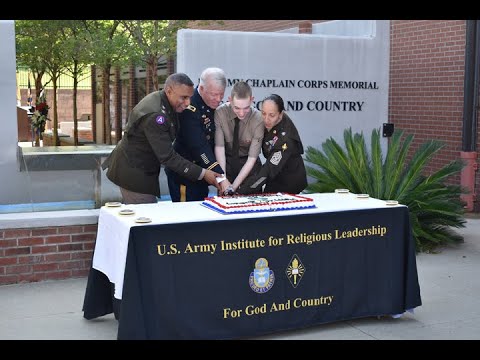 Cake Cutting Ceremony celebrating the 247th Anniversary of the Army Chaplain Corps