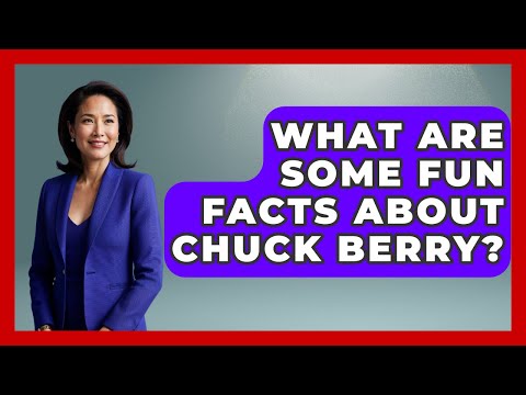 What Are Some Fun Facts About Chuck Berry? - Im a 50s Baby