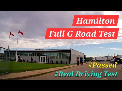 π¨π¦ Hamilton G Road Test | Real Driving Test | Passed | June 06, 2024