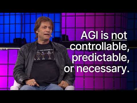 Why we should build Tool AI, not AGI | Max Tegmark at WebSummit 2024