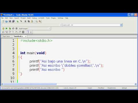 Secuencias De Escape – Programación I