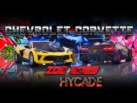 Corvette Z06 2023 Hycade (Animated Lights, Rainbow Lights, Hydraulic Lifts)