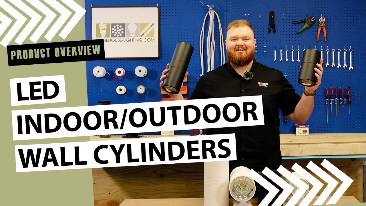 WareLight LED Wall Cylinder Lights - Product Overview