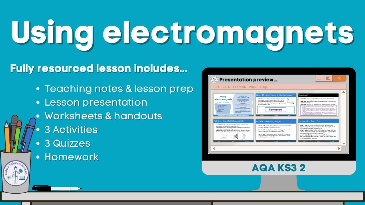 Using electromagnets Lesson preview
