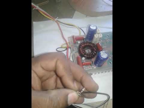 class D 3kw Amp output short protection test video (OCP) over current protection.(1)