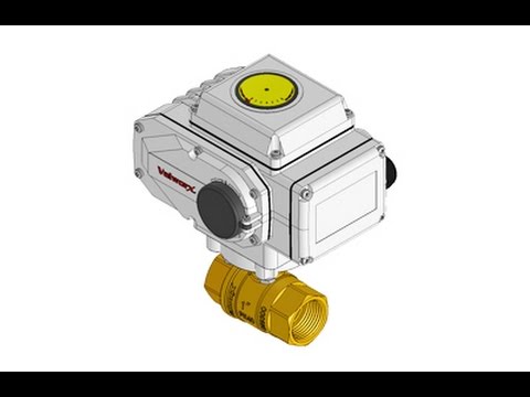 Valworx Electric Actuated Lead Free Brass Ball Valves