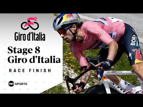 LIFE CHANGING MOMENT! 😮💨 | Men's Giro d'Italia Stage 8 Final KM's | TNT Sports Cycling