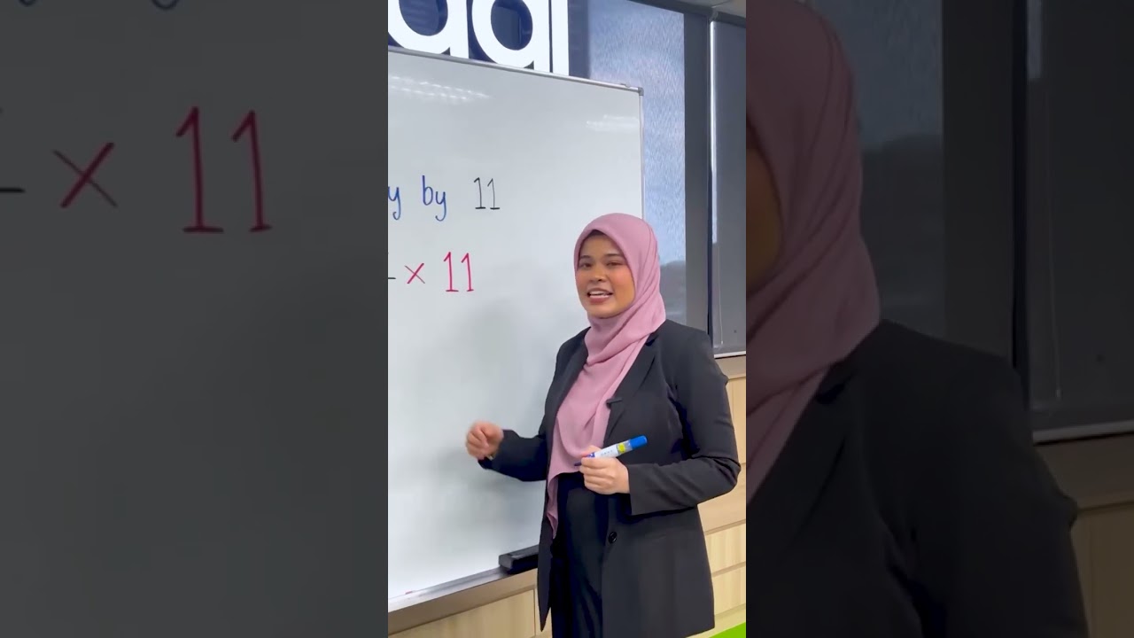 Pendaraban 2 digit 11 Mudah Dengan Teacher Dinie ✅