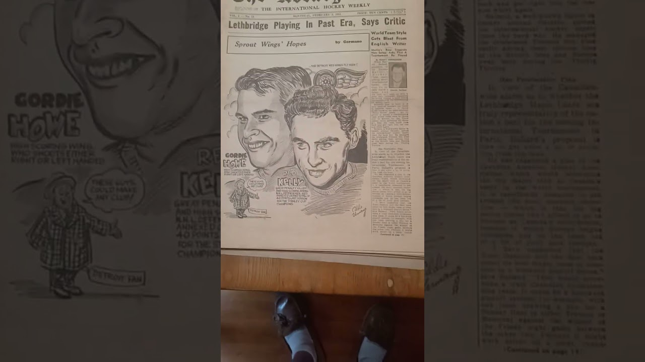 Hockey News  Volume 4, 1950 / 51, Issues #1 through #35 Complete.