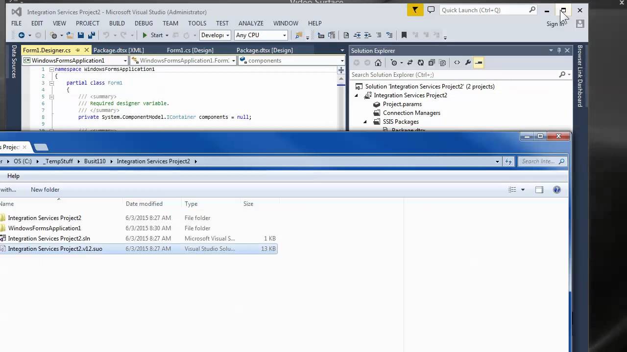Errors Loading Projects in Visual Studio