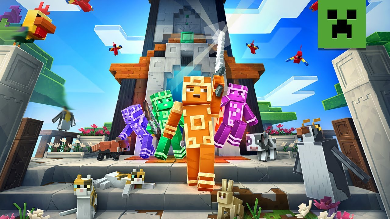 Mainkraft 3 Youtube LEGO Minecraft Gift Set, 3 Imaginative Building