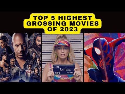 Top Five Highest Grossing Movies of 2023| @marvel @WarnerBros @UniversalPictures