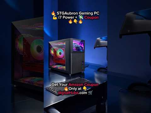 🔥 STGAubron Gaming PC | 💪 i7 Power + 💸 Coupon #pcgaming #pcsettings #shorts #gaming #gamers #usa