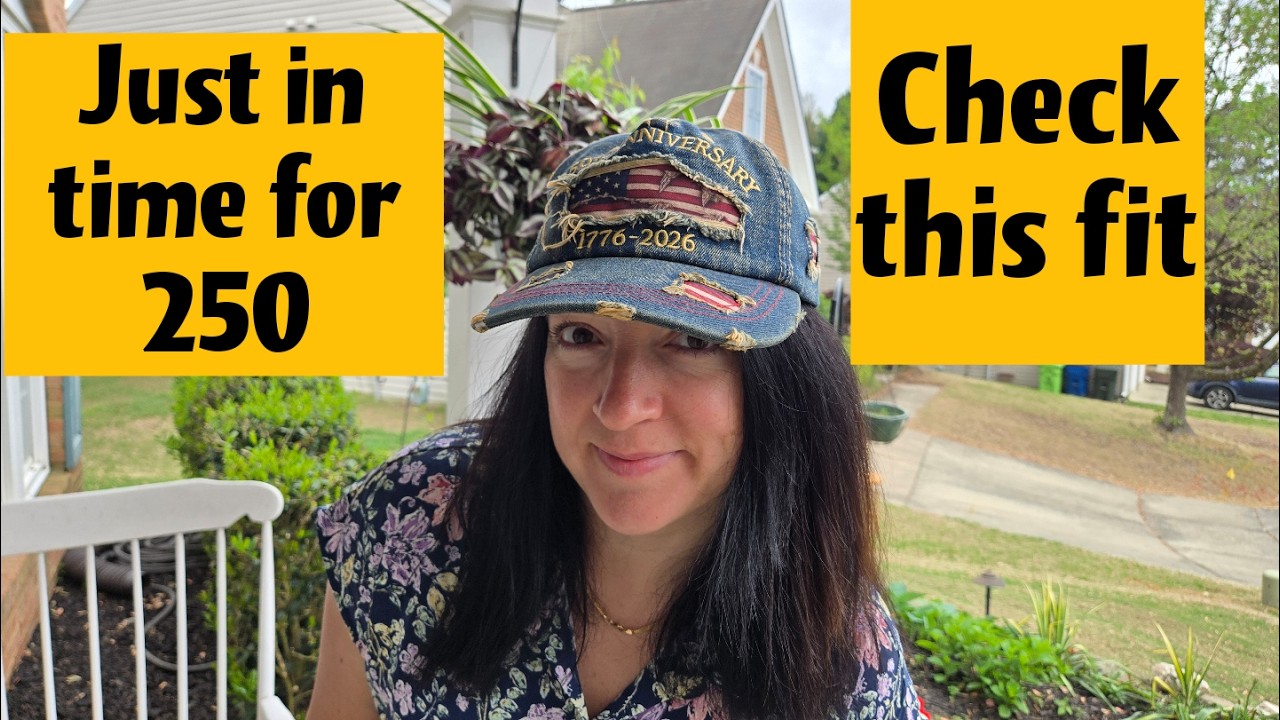 USA 250th Anniversary Hat 🇺🇸 | Vintage Distressed Cap Review