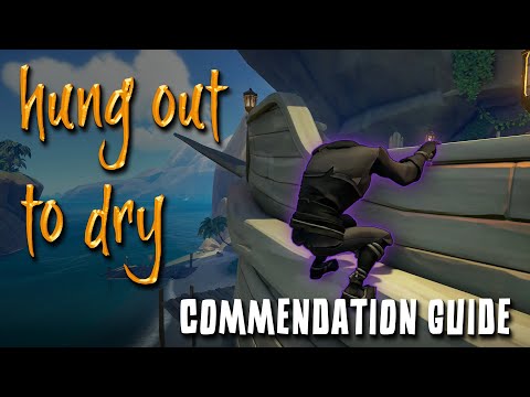 How to do the Hung Out to Dry Commendation in Sea of Thieves