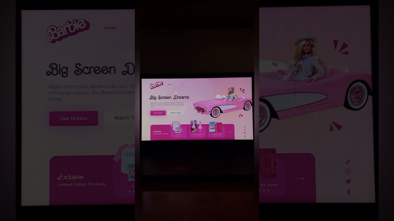 Barbie: presentation design in PowerPoint #powerpoint365 #graphicdesigner #businessstrategy