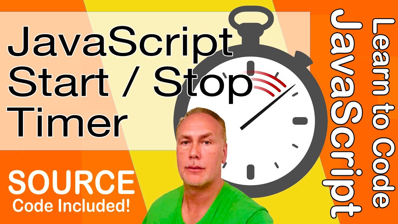 JavaScript Lesson Start and Stop Timer GetTime For Timer using Date